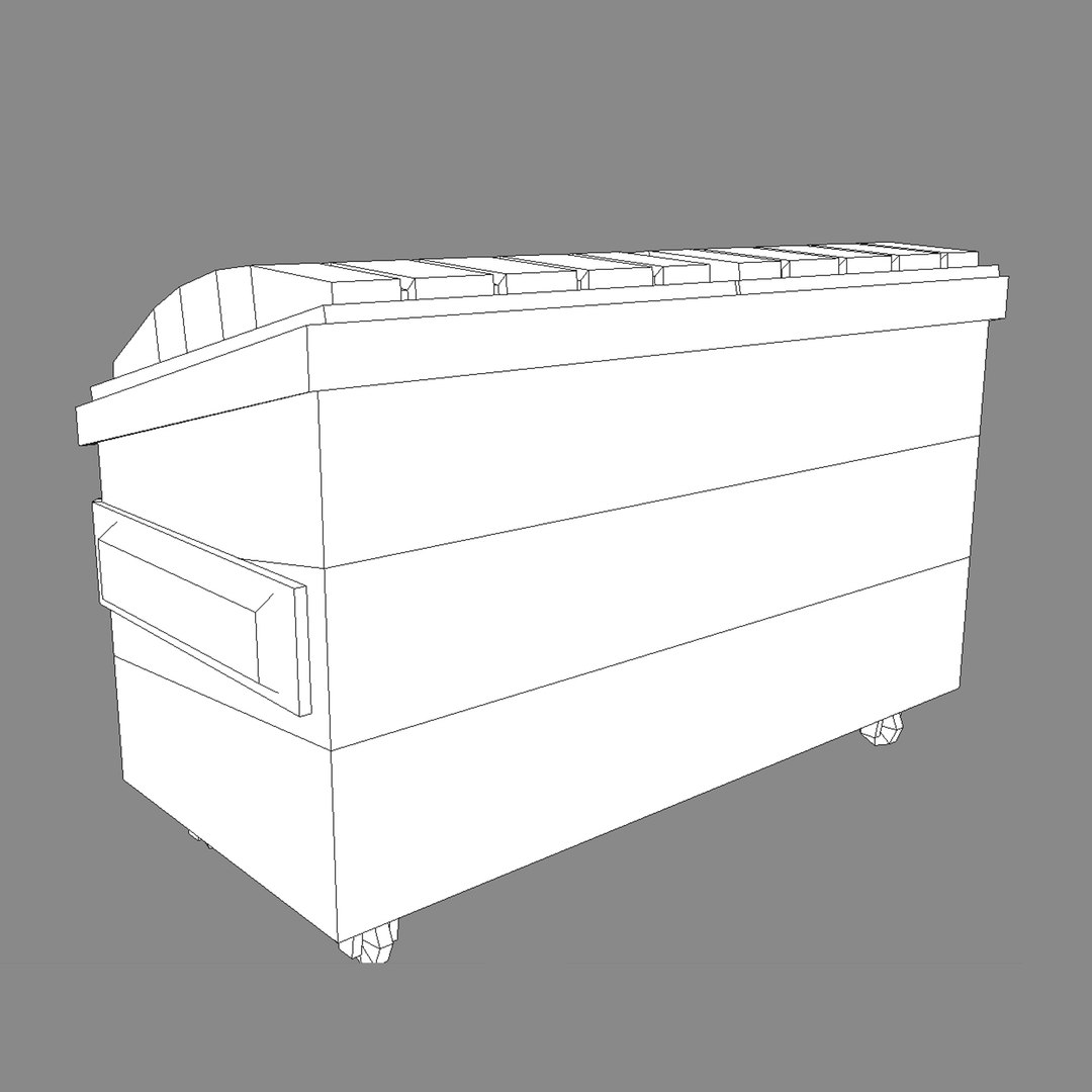 Free Trash Container 3D Model - TurboSquid 1652950