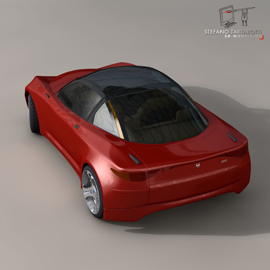 Generic Electric Concept Sports Car 3d Model