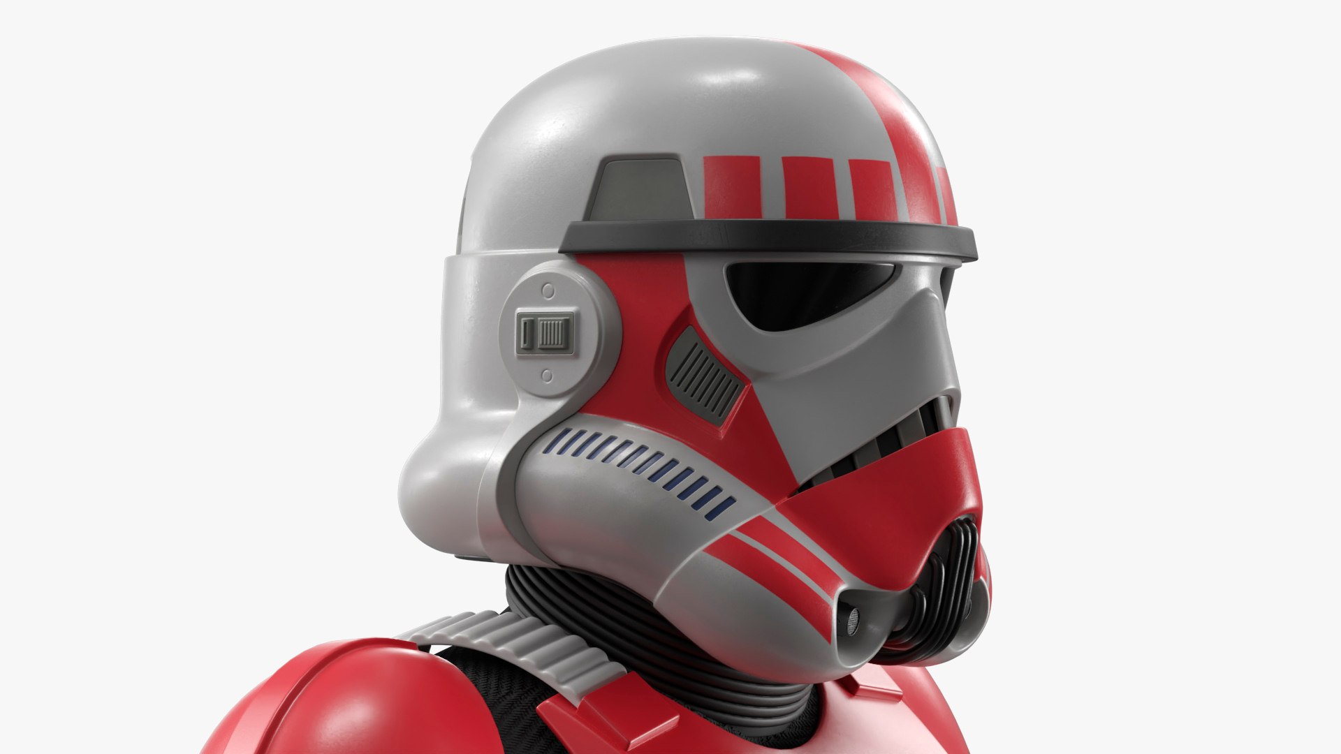 3D Star Wars Shock Trooper A-Pose Model - TurboSquid 2425114