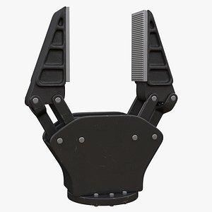 3D model rigged short parallel gripper - TurboSquid 1291182