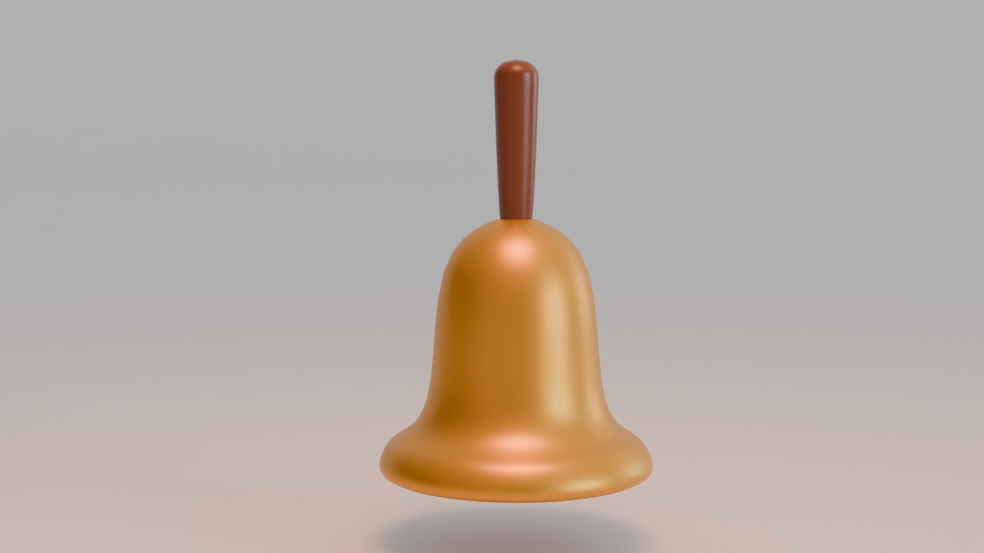 Golden Bell 3D Model - TurboSquid 2321857