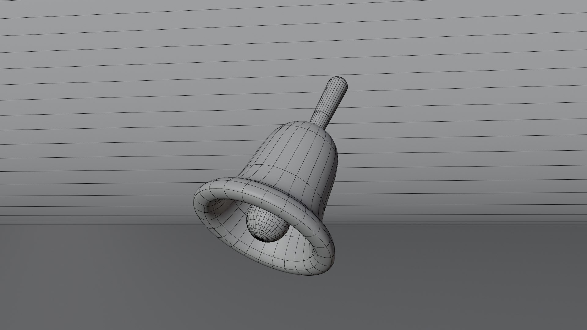 Golden Bell 3D Model - TurboSquid 2321857