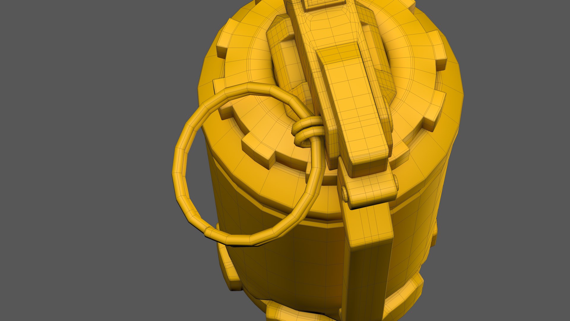 Sci Fi Grenade Elysium 3D Model - TurboSquid 1440831