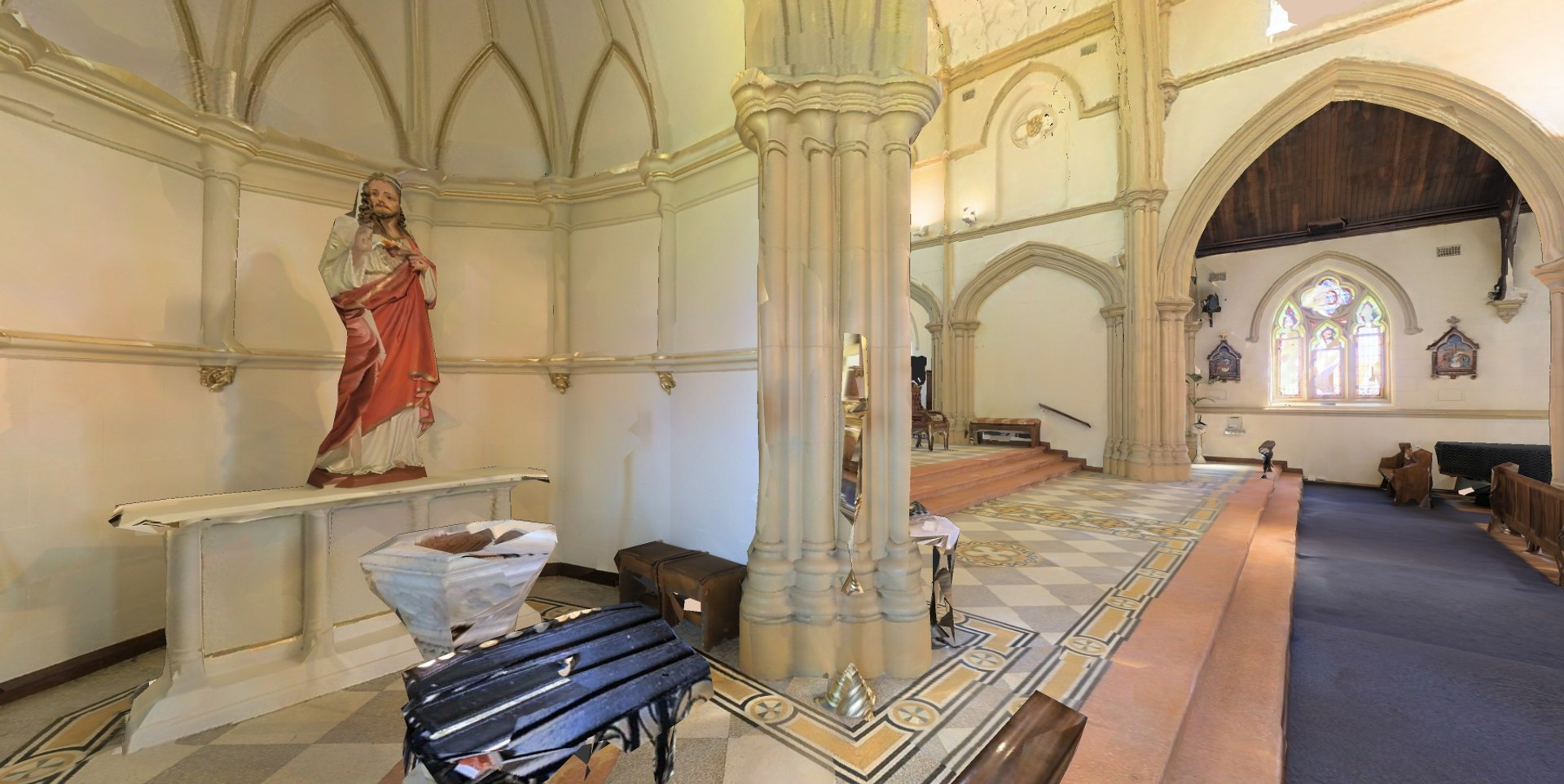 Church Scan Space 3d Max