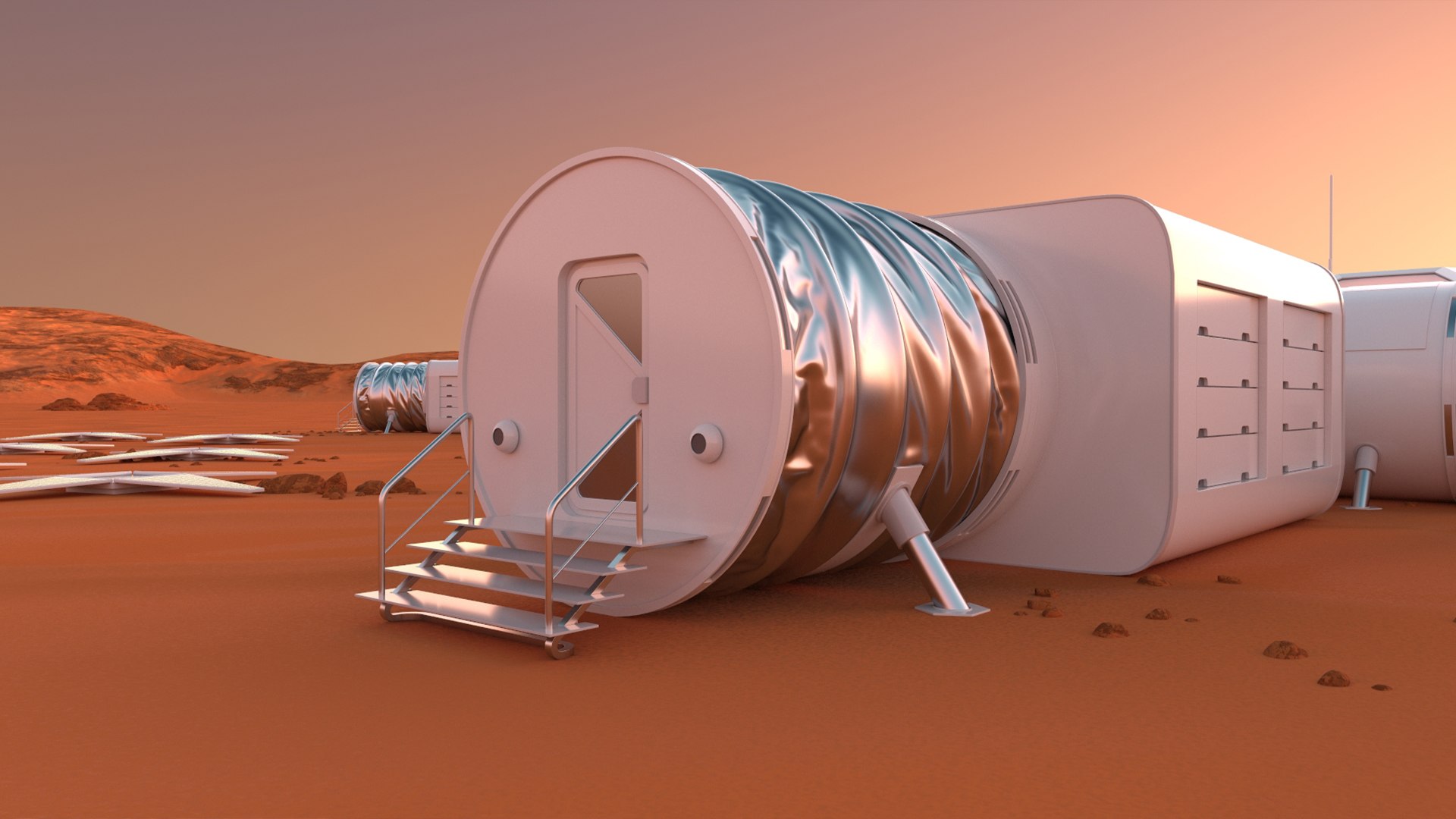 Mars City 3D - TurboSquid 1876804