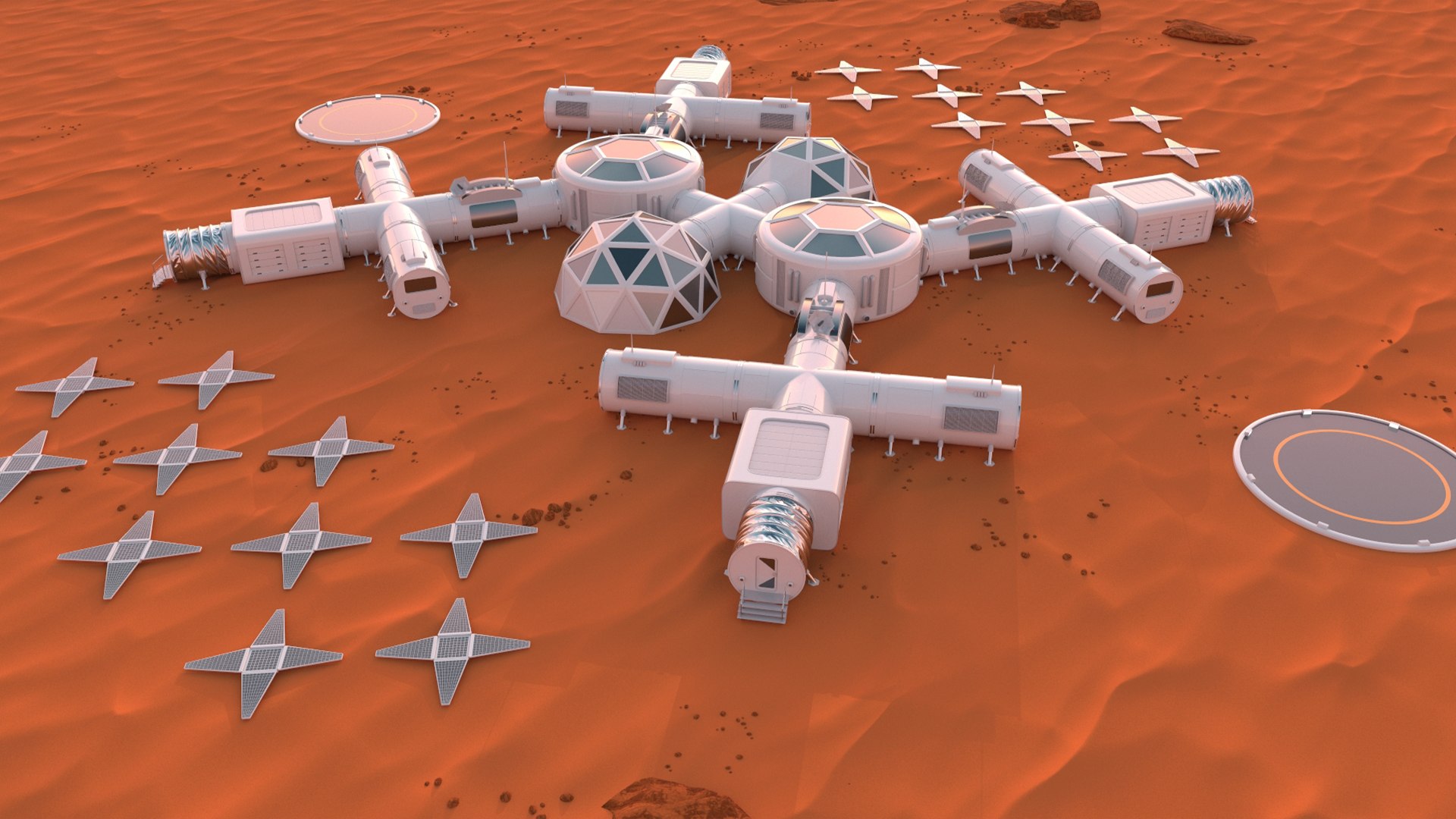 Mars City 3D - TurboSquid 1876804