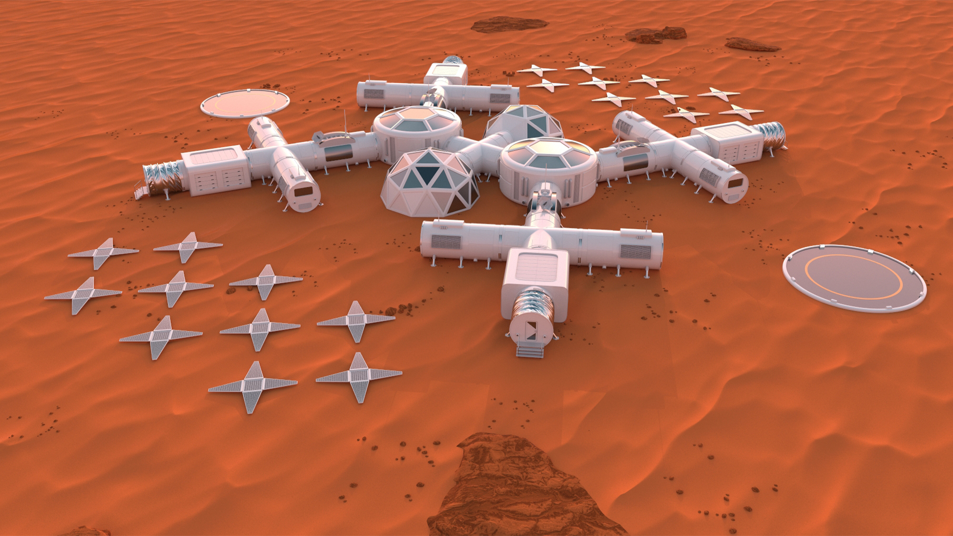 Mars City 3D - TurboSquid 1876804