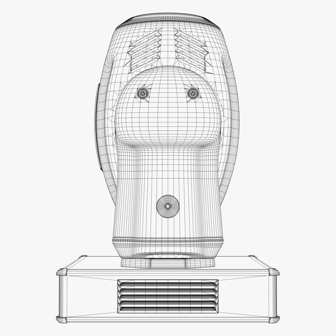 3d Model Of Gobo Lamp Lighting Effects