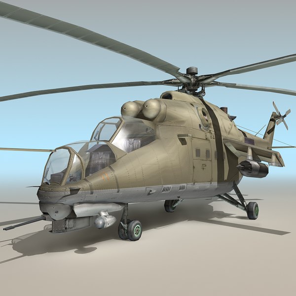 Mil Mi-24 3D Models for Download | TurboSquid