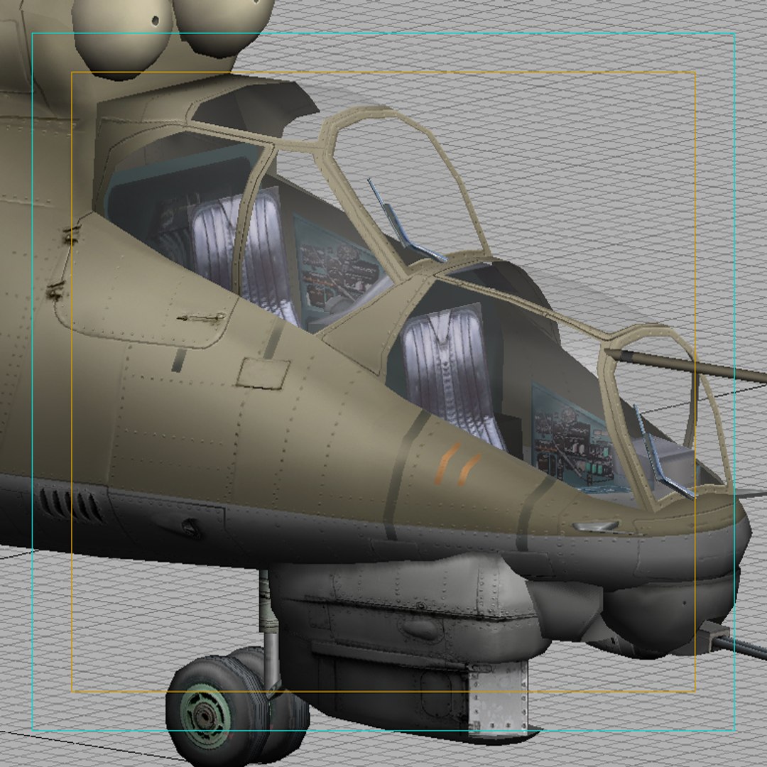 mil mi-35 mi35 mi 3d max