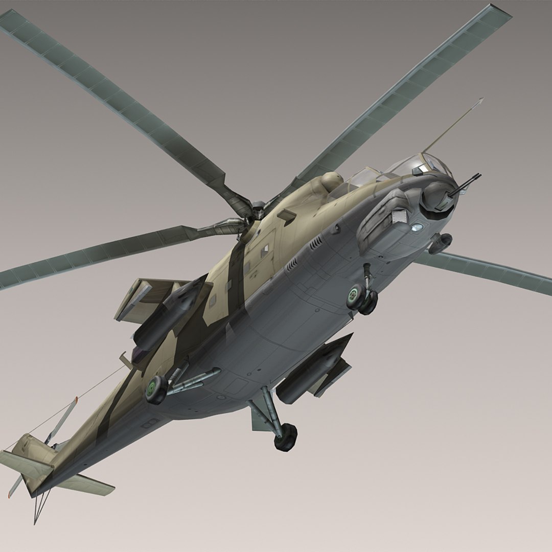 Mil Mi-35 Mi35 Mi 3d Max