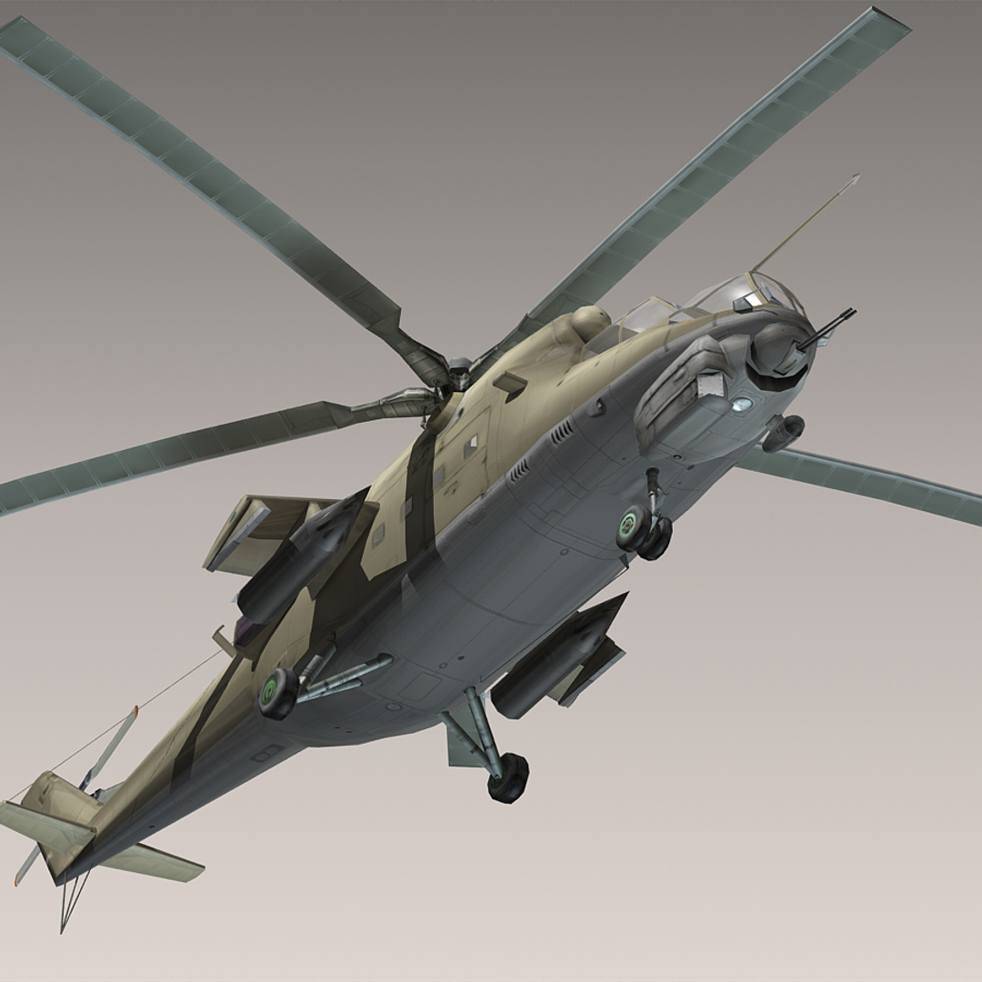 mil mi-35 mi35 mi 3d max