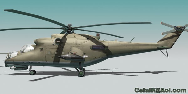 mil mi-35 mi35 mi 3d max