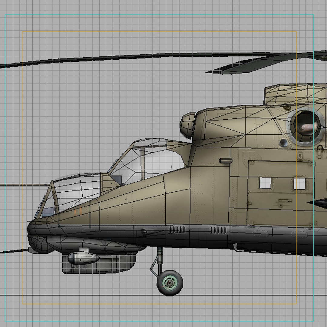 mil mi-35 mi35 mi 3d max