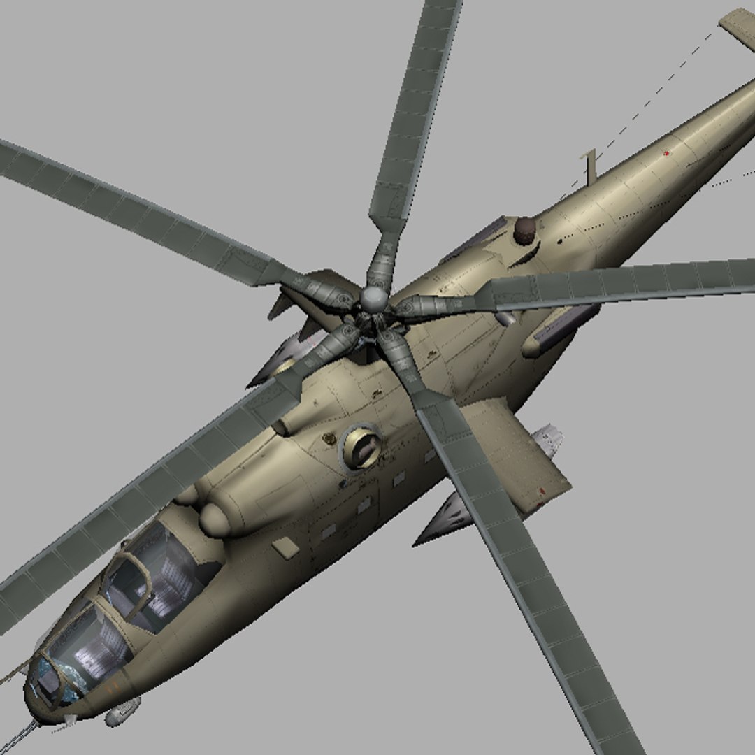 mil mi-35 mi35 mi 3d max