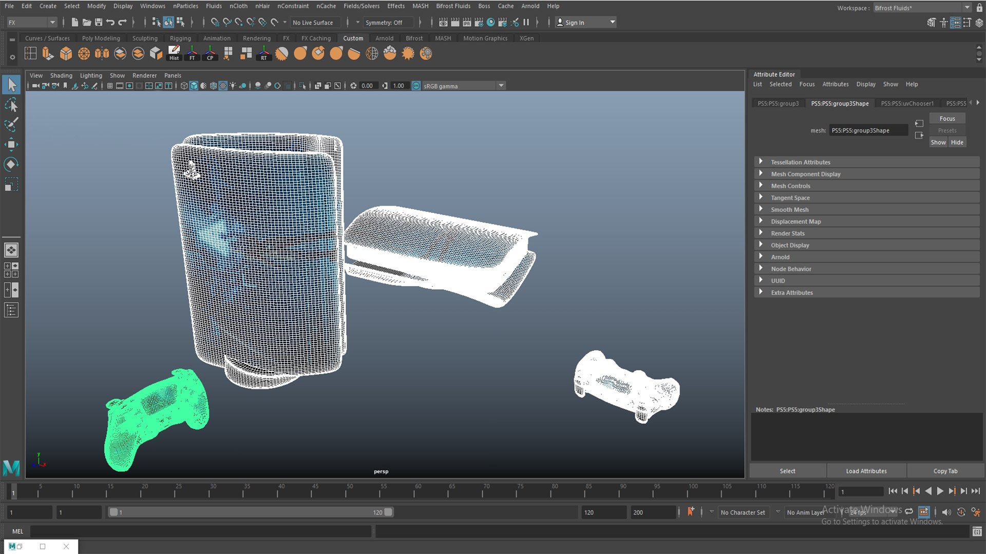 Dualsense Mass 3D Model - TurboSquid 1710000