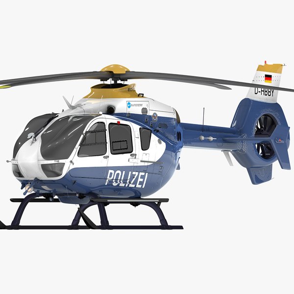 Eurocopter EC-135 BERLIN POLIZEI L1940 3D - TurboSquid 2031090