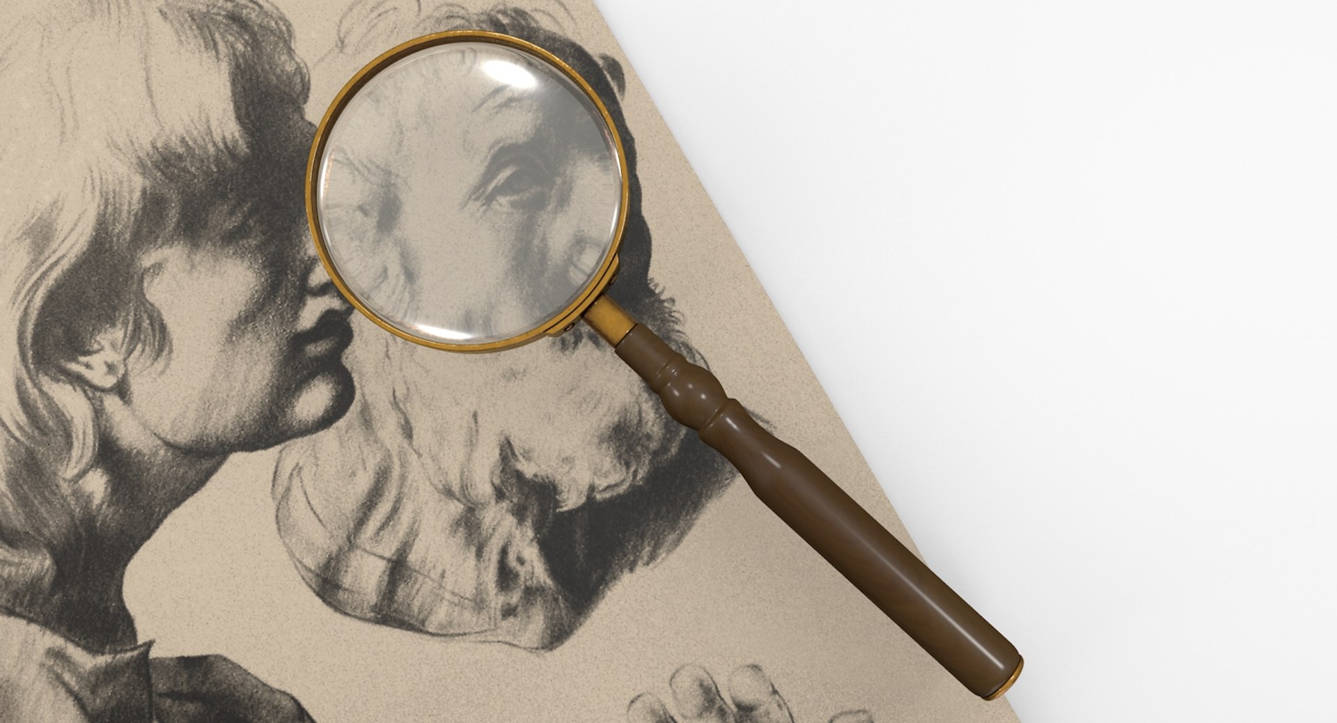 Magnifying Glass Model - TurboSquid 1249244