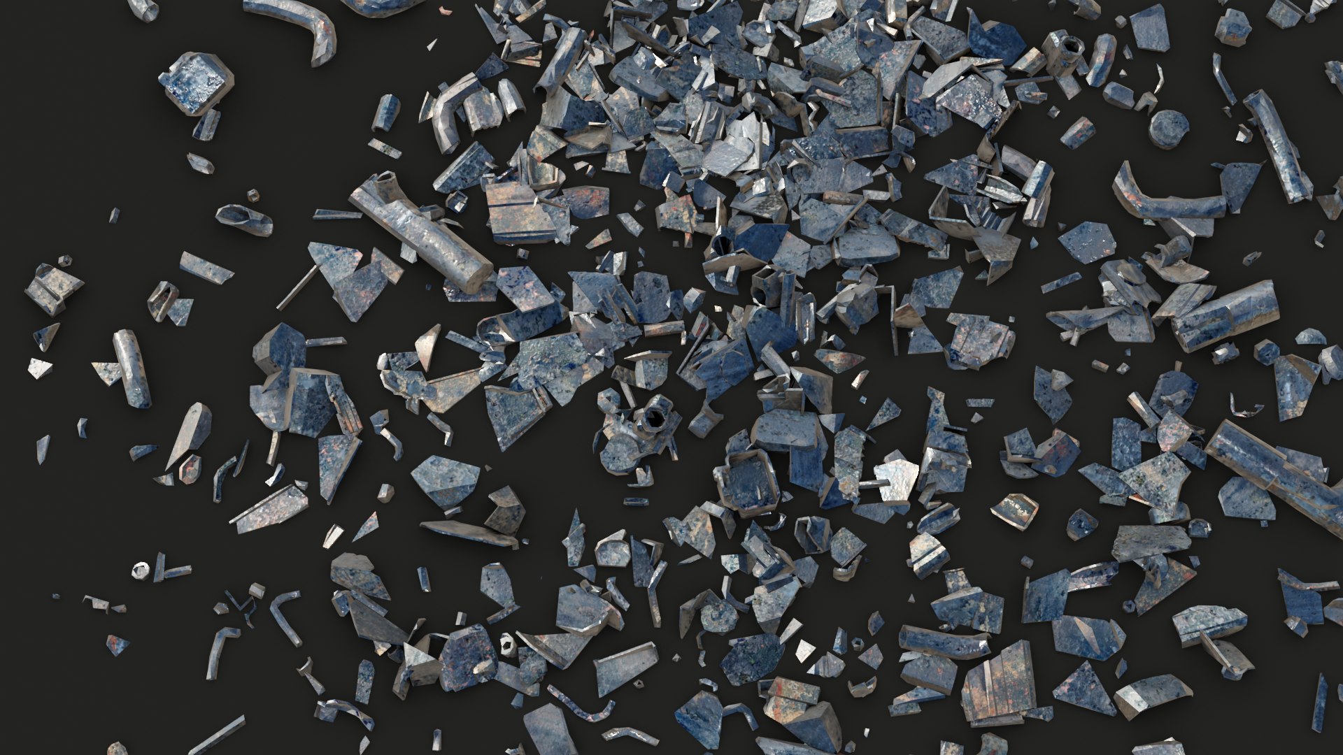 Animated Metal Explode Upward 3D Model - TurboSquid 1778137