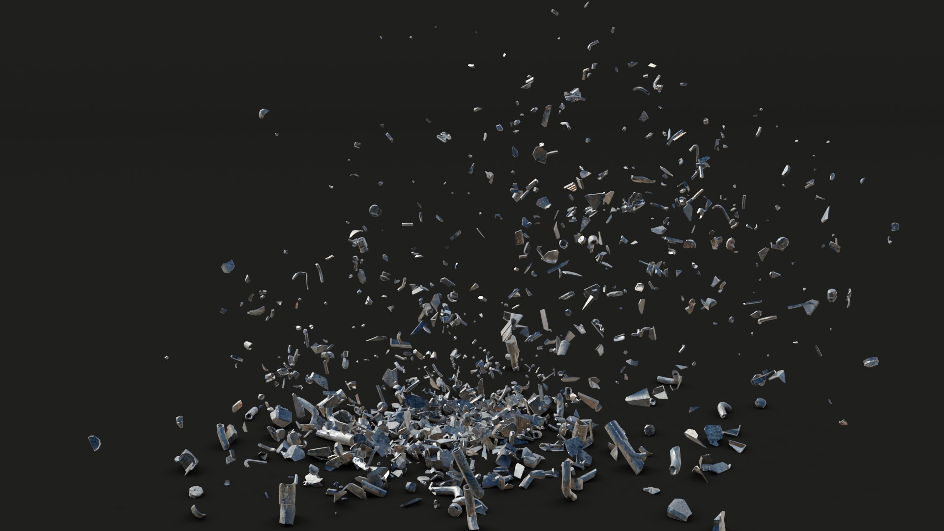 Animated Metal Explode Upward 3D Model - TurboSquid 1778137