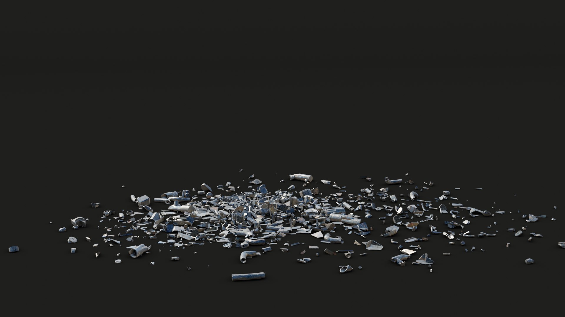 Animated Metal Explode Upward 3D Model - TurboSquid 1778137