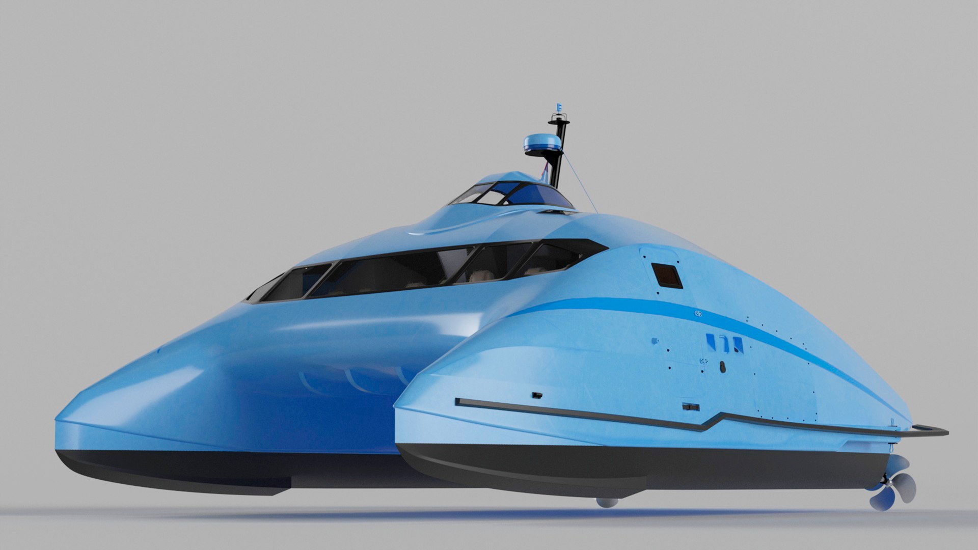 Catamaran Ferry Generic 3D Model - TurboSquid 2243101