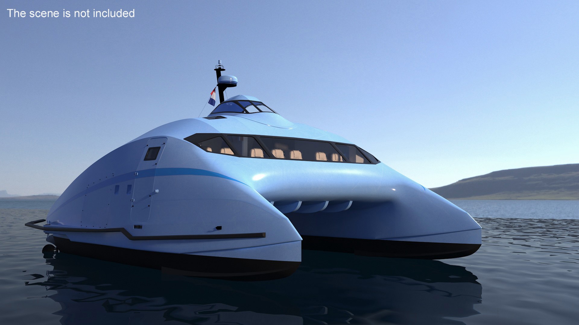Catamaran Ferry Generic 3D Model - TurboSquid 2243101