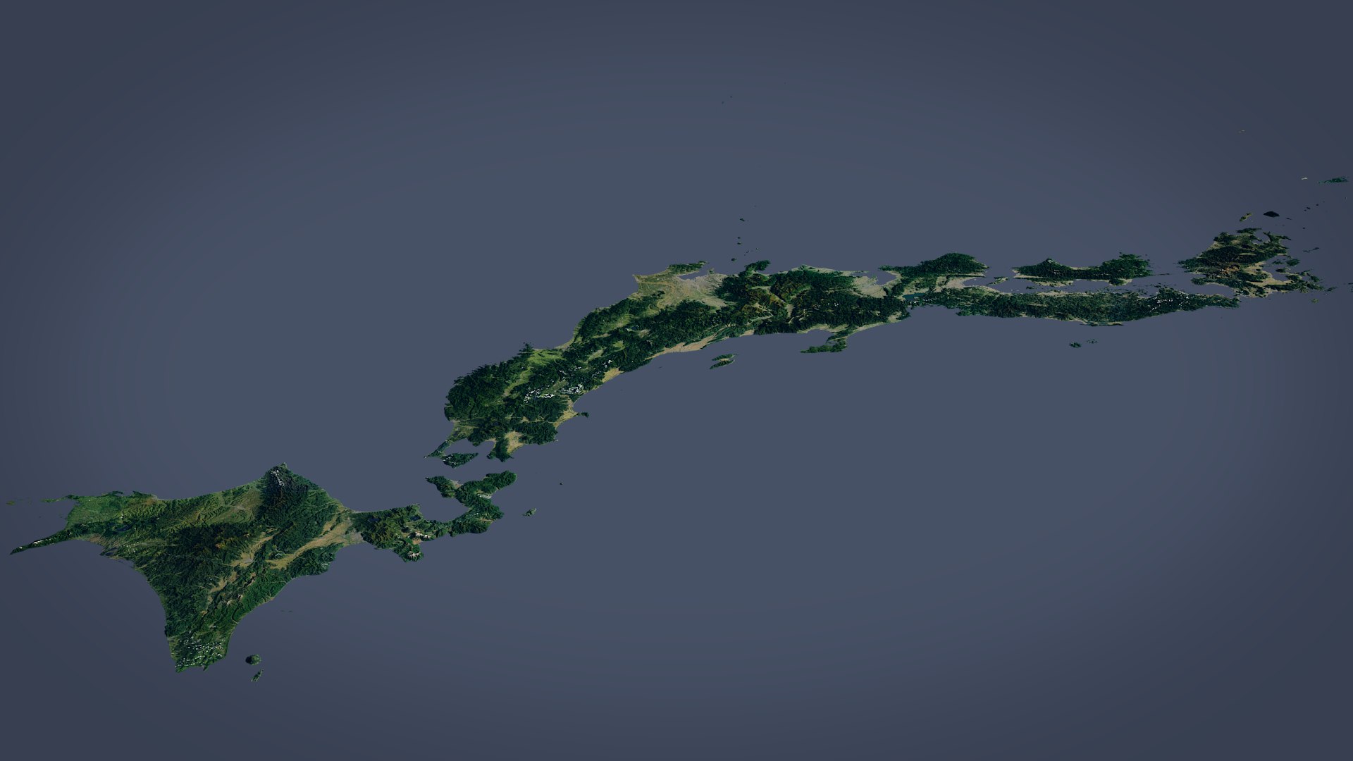 3D Japan Islands World 29k Model - TurboSquid 1517939