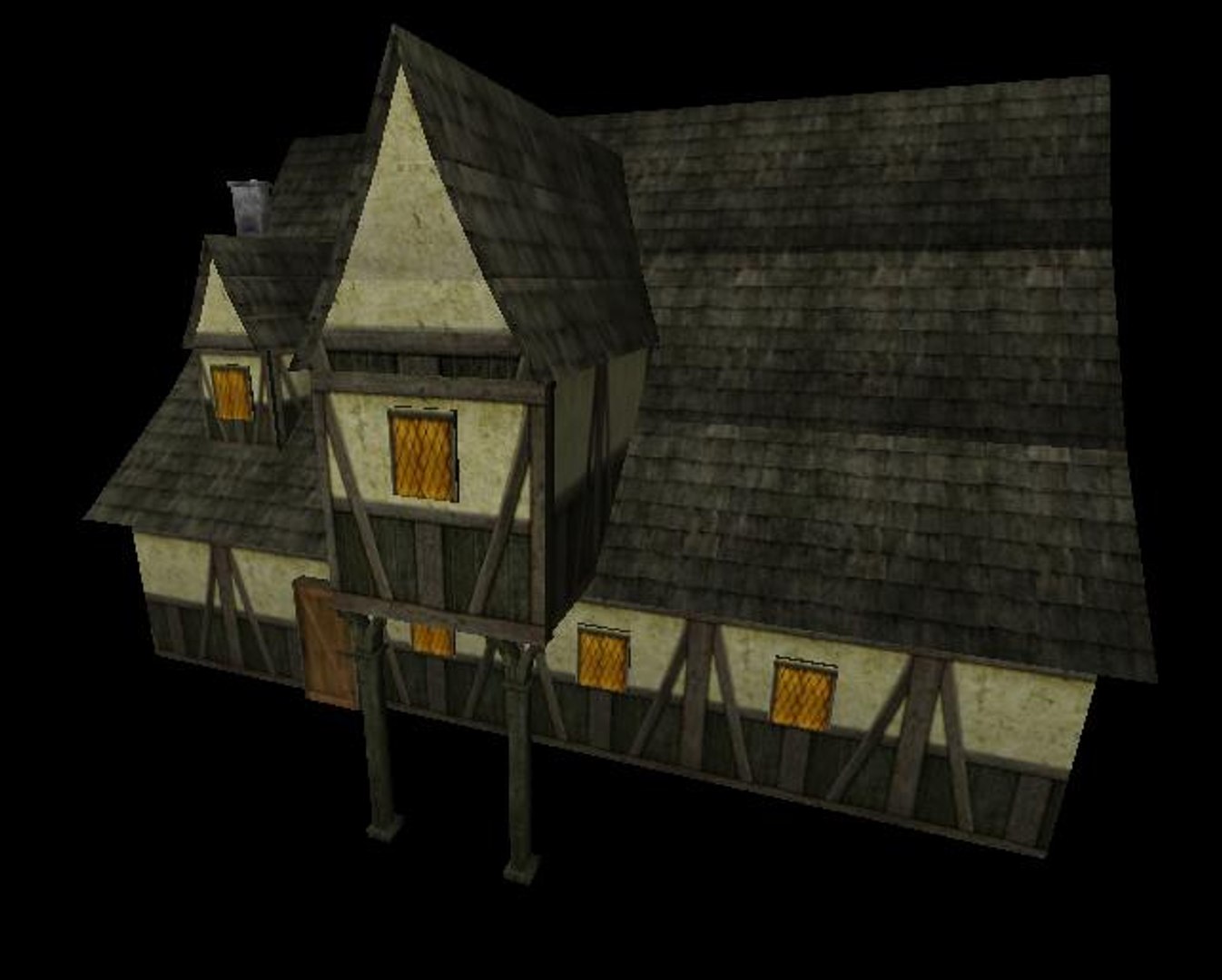 3d Medieval Tavern Model