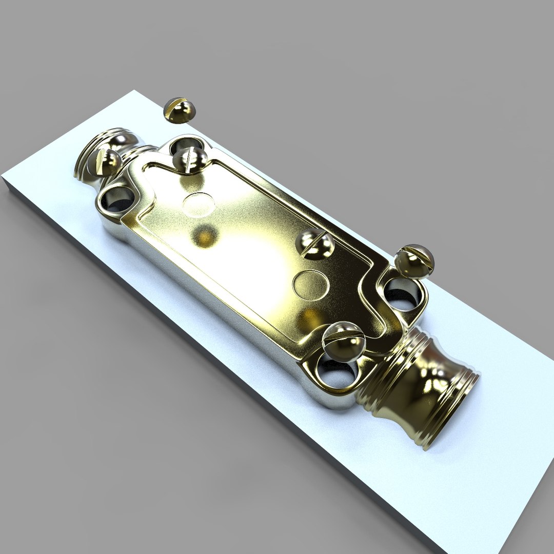 Cremone Window Handle 3d Model