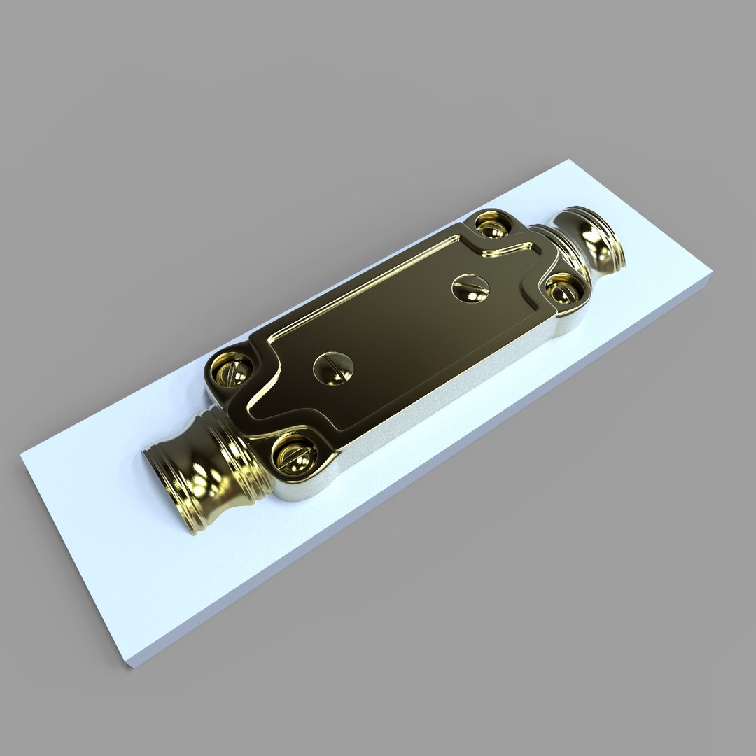 Cremone Window Handle 3d Model