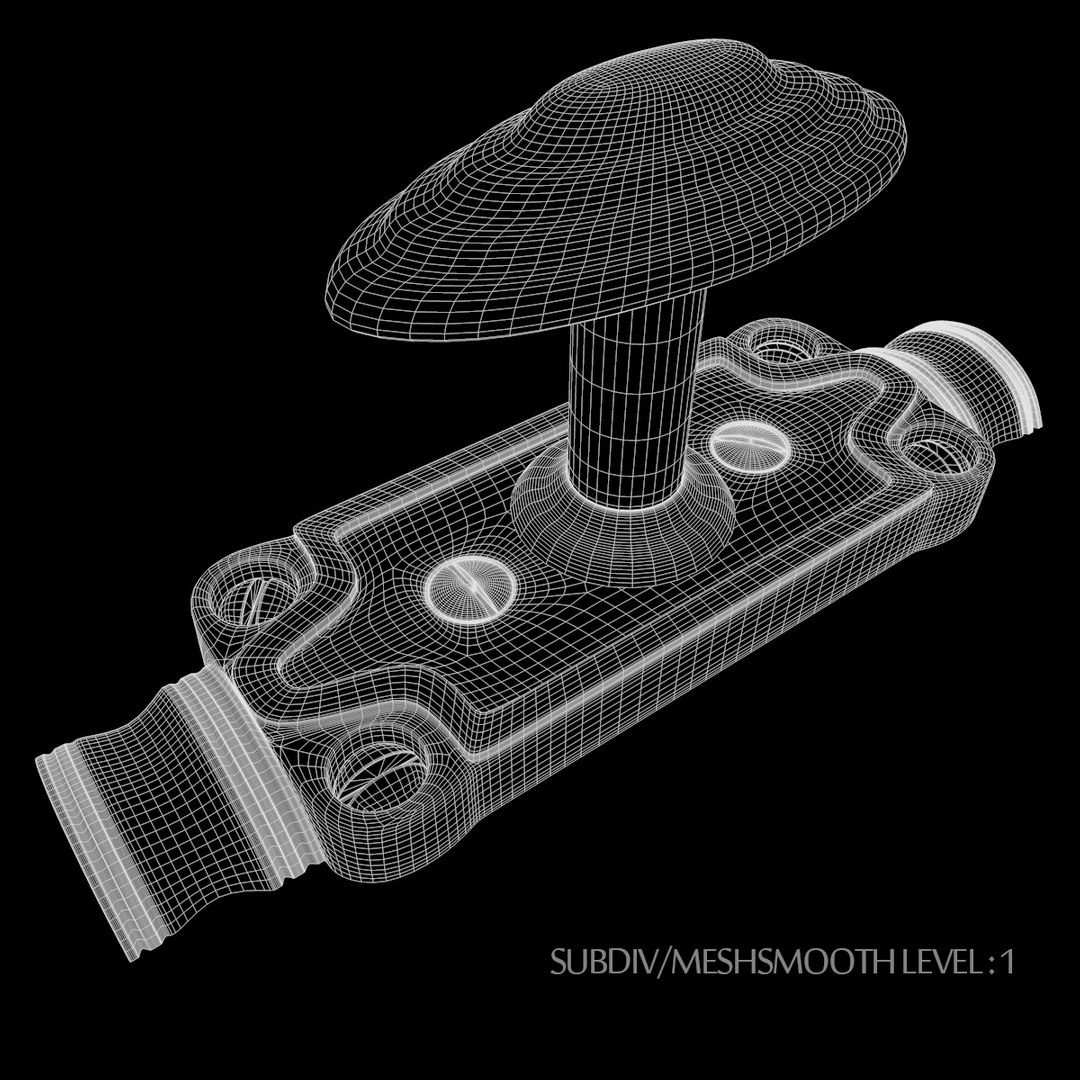 Cremone Window Handle 3d Model