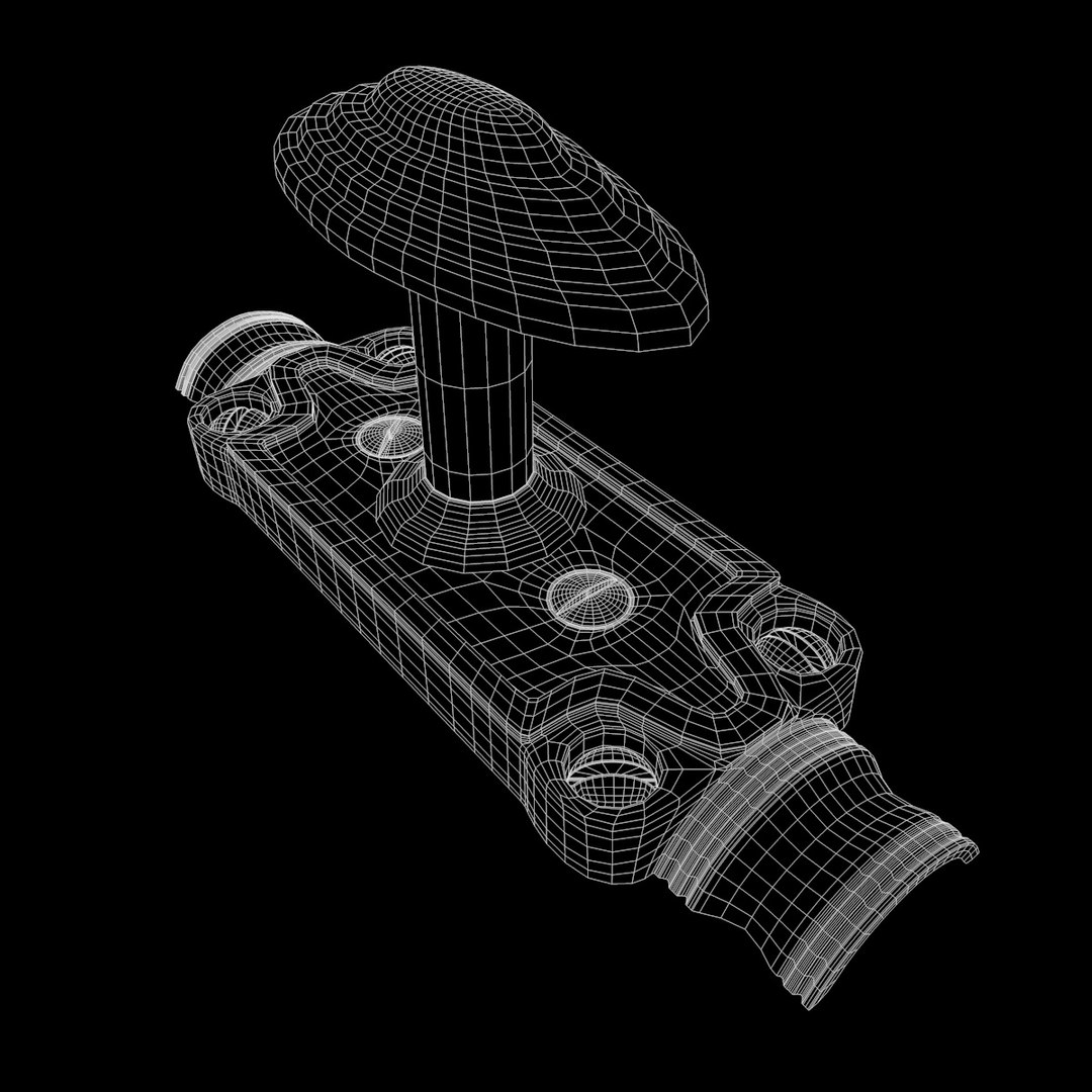 Cremone Window Handle 3d Model