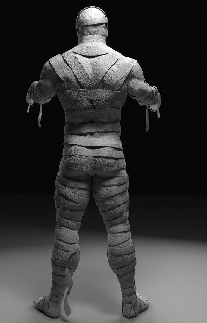 Mummy 3D Model - TurboSquid 1906856