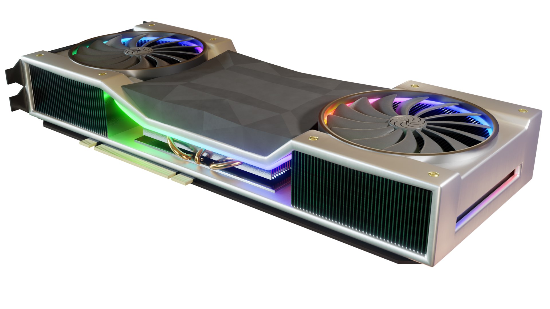 Video Card 3D Model - TurboSquid 1900271