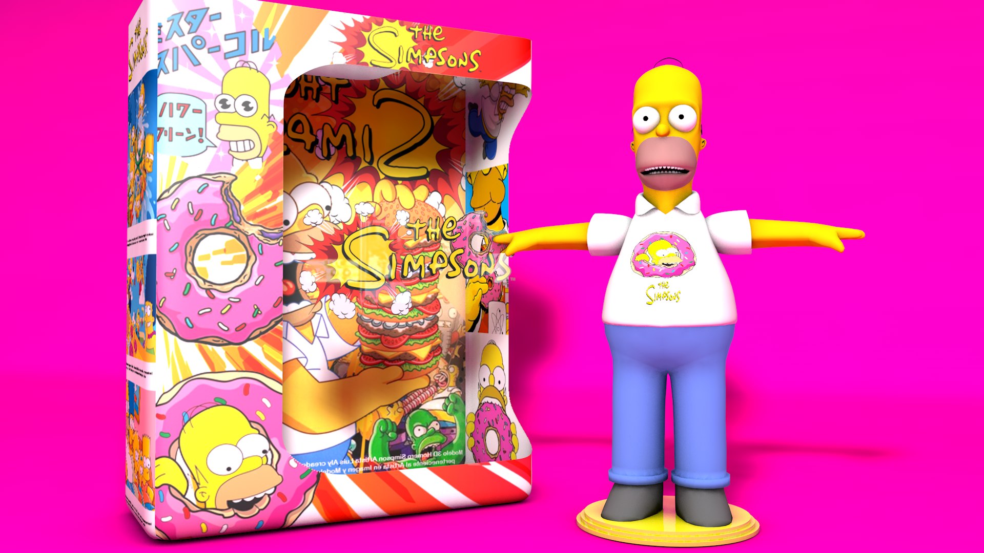 3D Model Homer Simpson Model 3D - TurboSquid 2206791