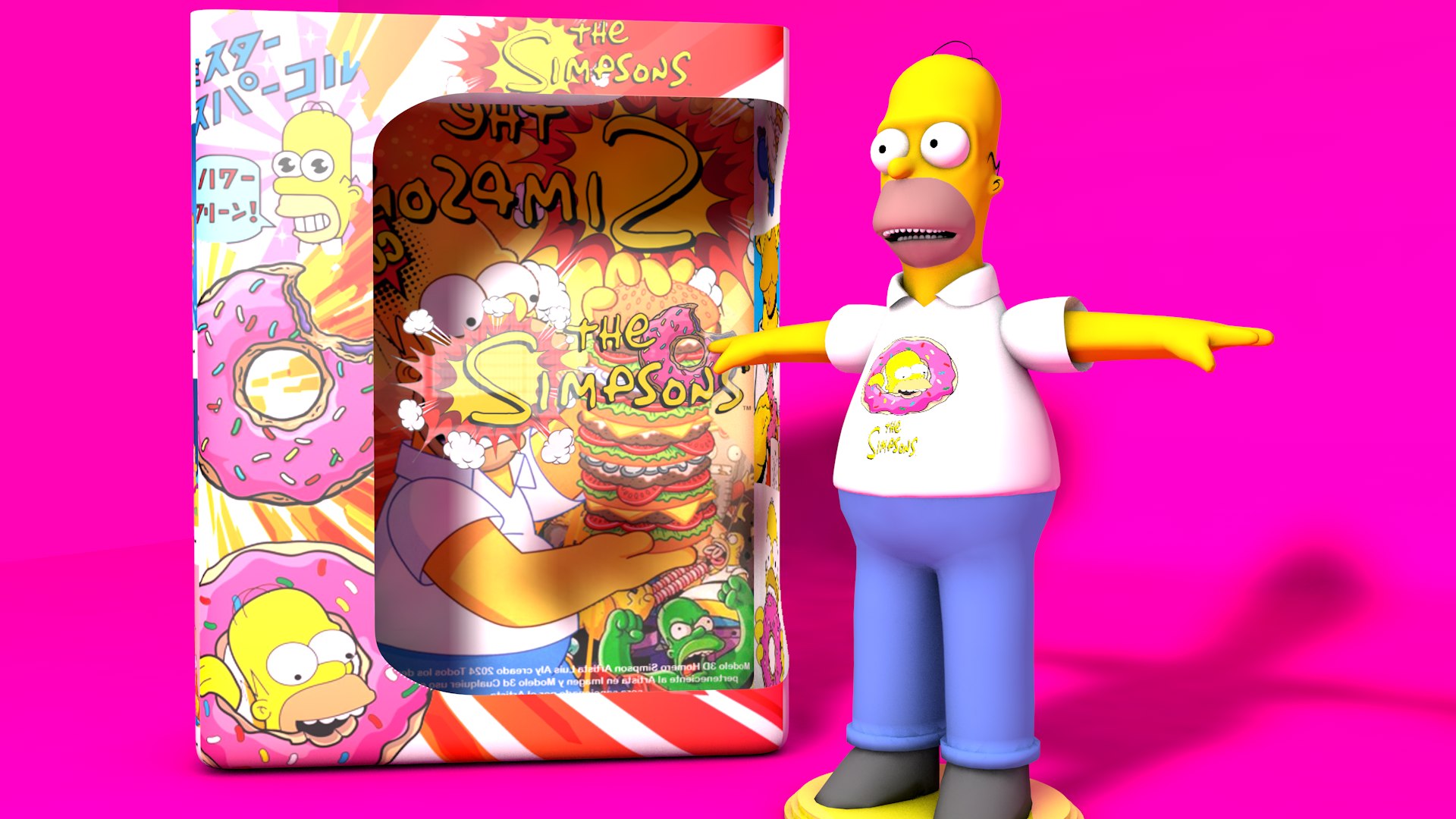 3D Model Homer Simpson Model 3D - TurboSquid 2206791