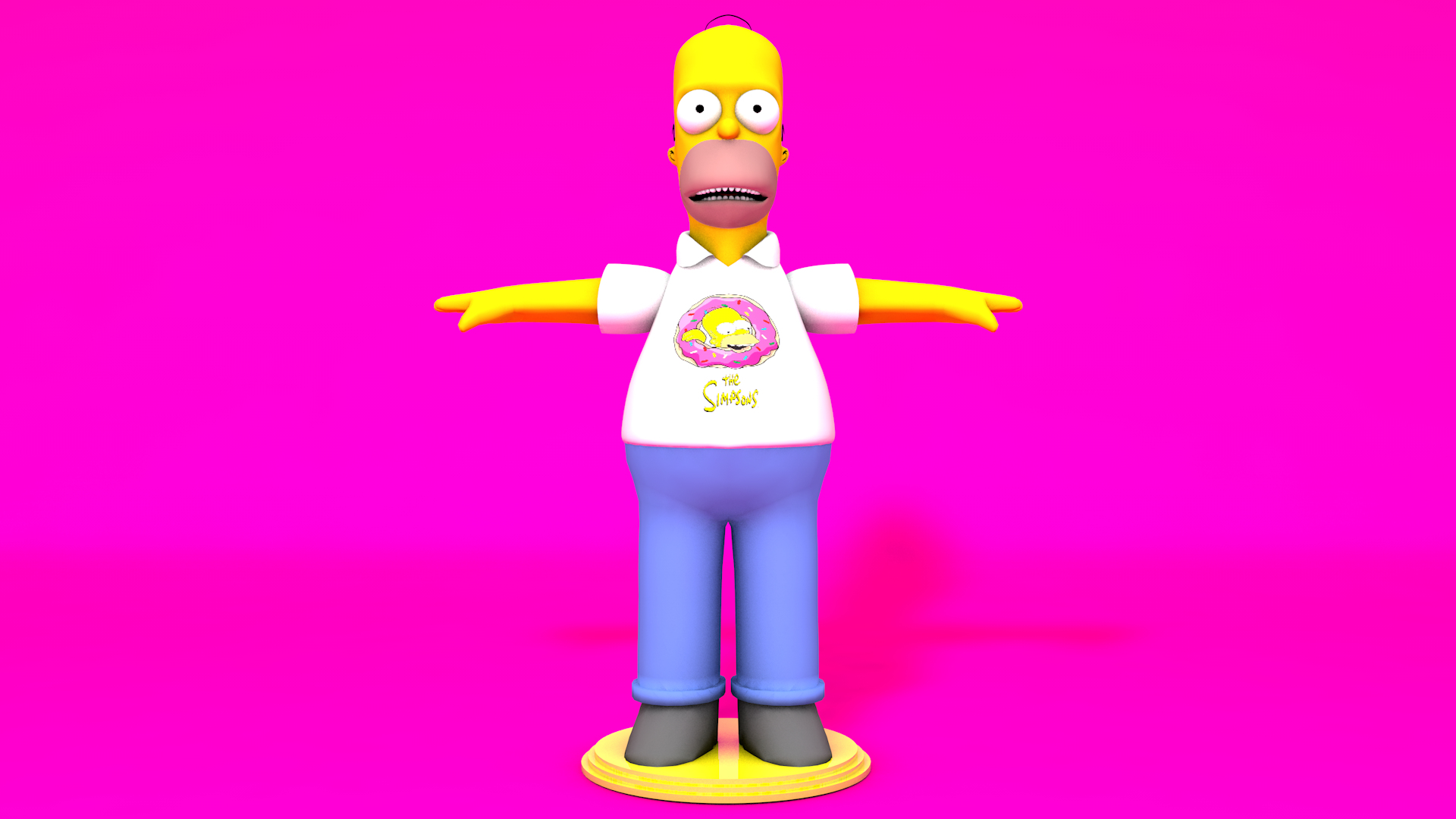 3D Model Homer Simpson Model 3D - TurboSquid 2206791