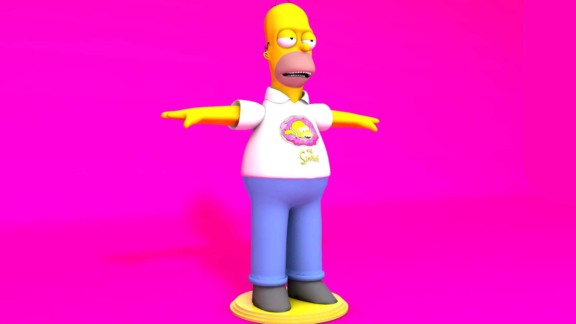 3D Model Homer Simpson Model 3D - TurboSquid 2206791