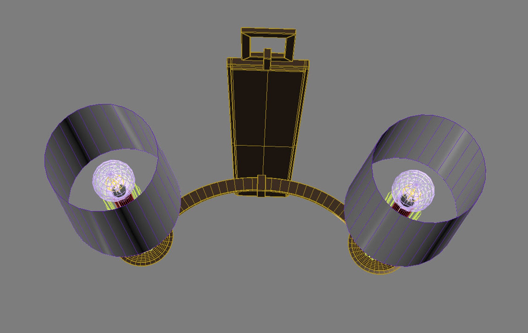 3d baker - trocadero sconce