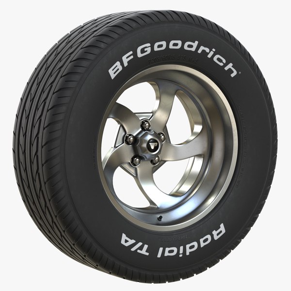 Bfgoodrich wheel 3D - TurboSquid 1483688