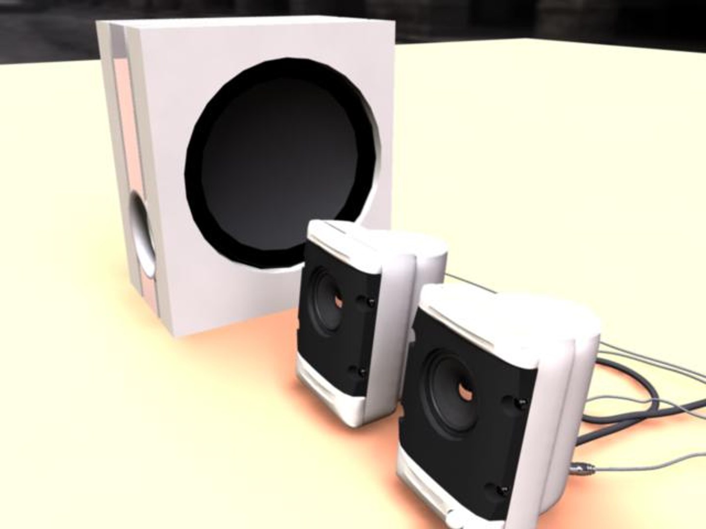 3d speaker model