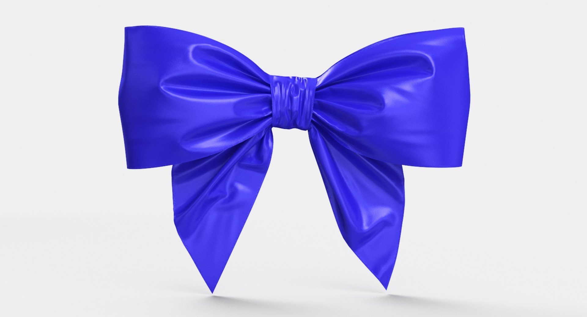 Blue Bow Model - TurboSquid 1371287