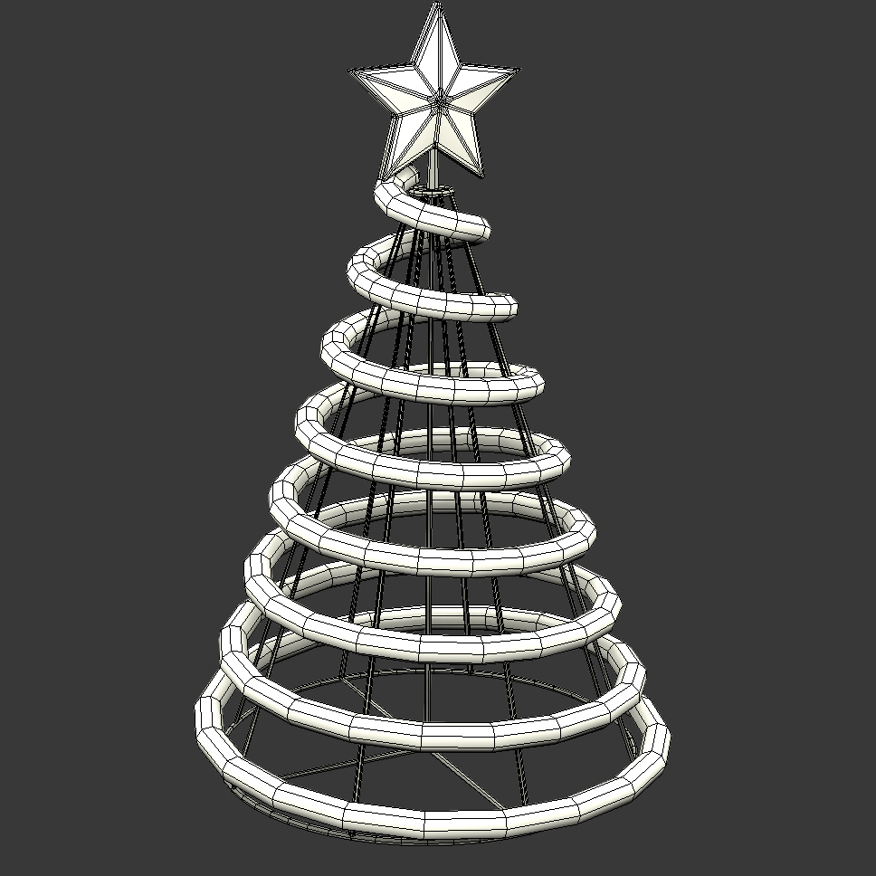 christmas v2 tree 3d model