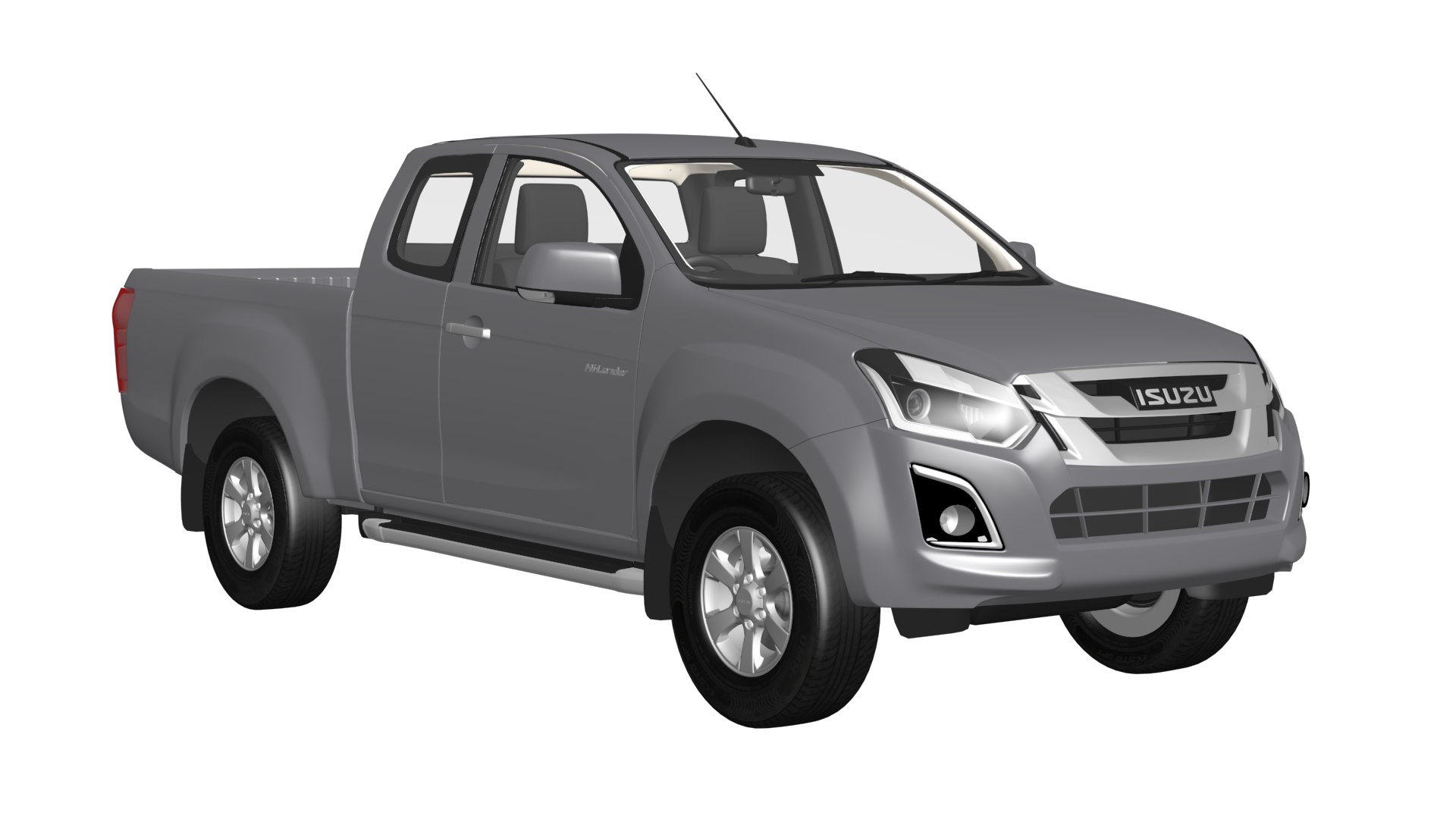Modello 3D Isuzu D-Max 2016 Spacecab Hi-Lander - TurboSquid 2487322