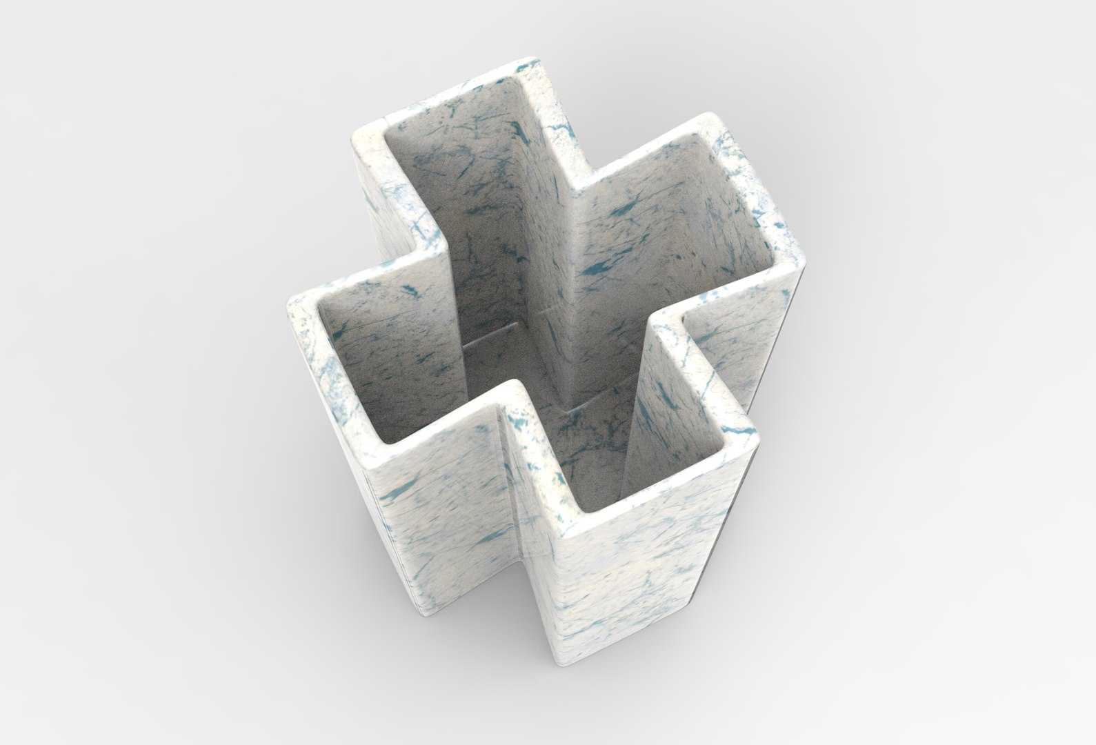 3D Model Plus Vase - TurboSquid 2381480
