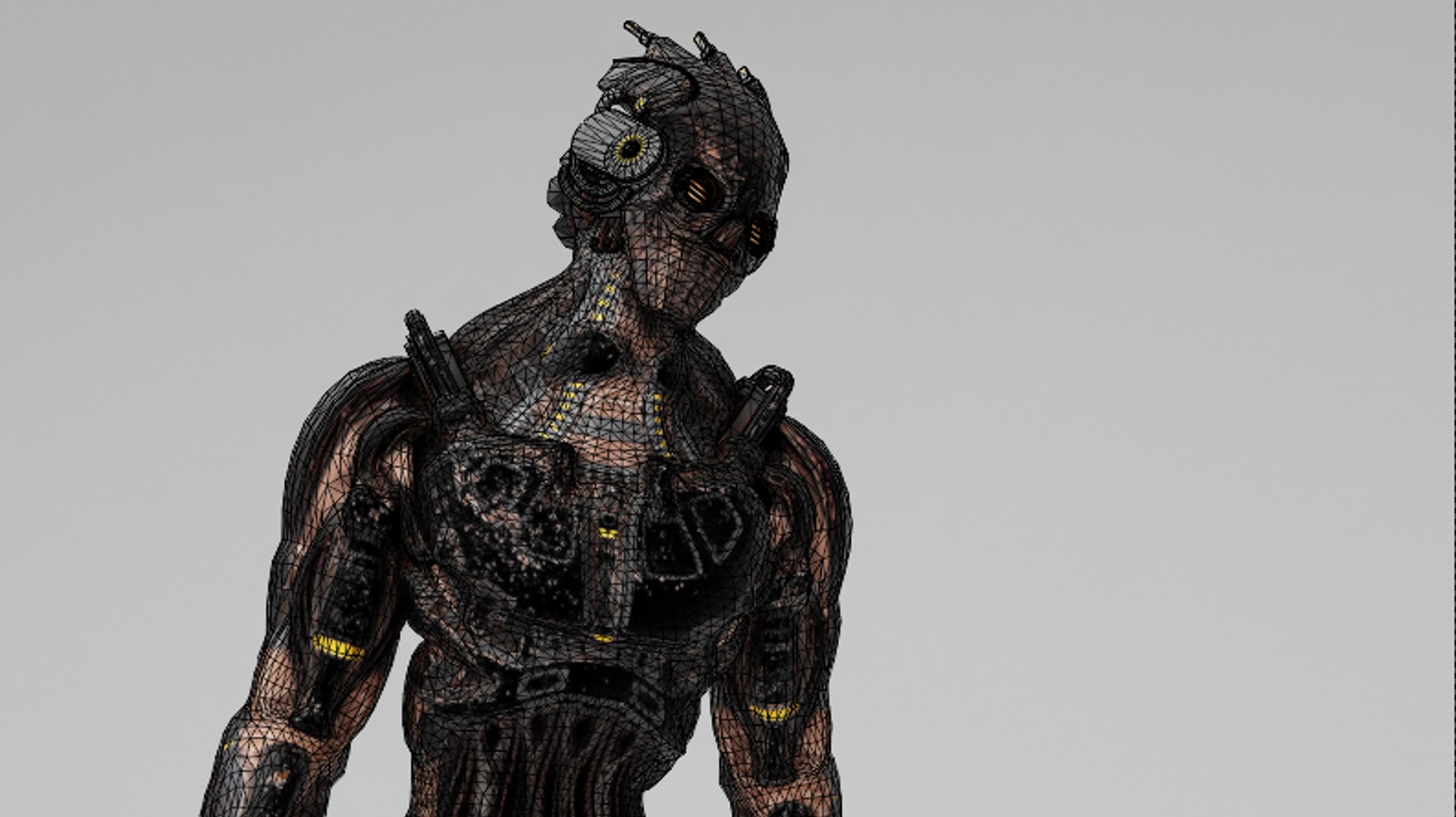 Horror Robot 3D - TurboSquid 2510839