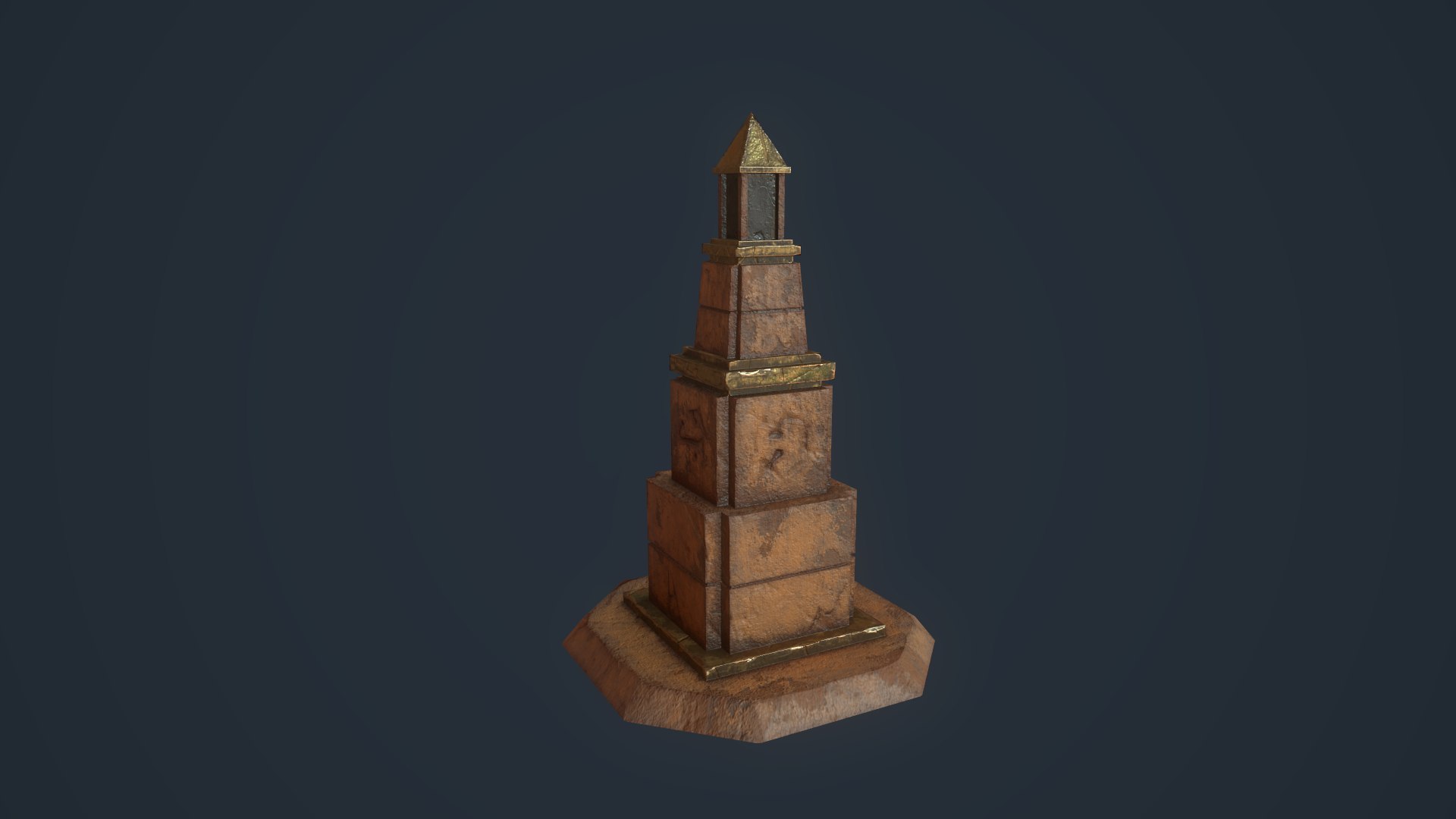 3D obelisk architecture model - TurboSquid 1425915