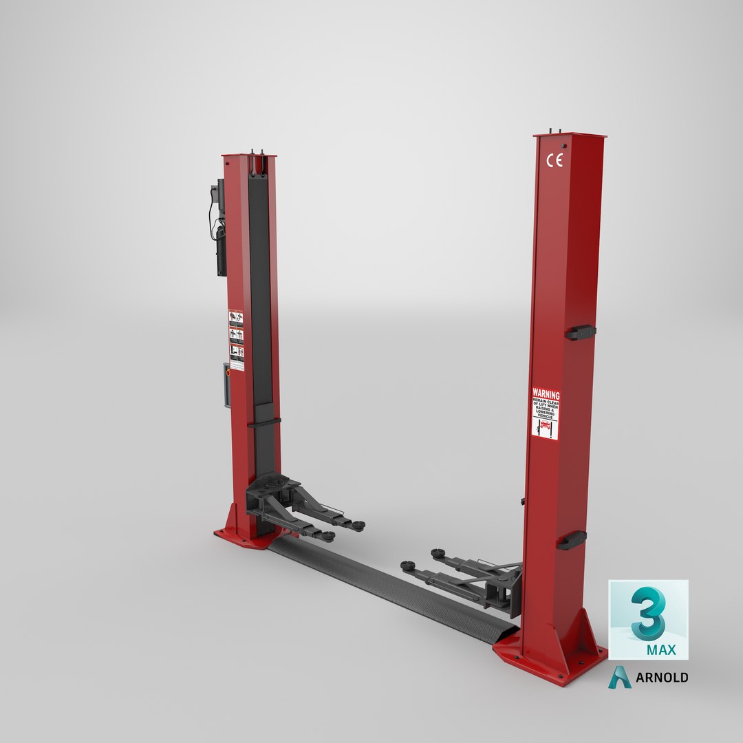 3D car lift - TurboSquid 1514633