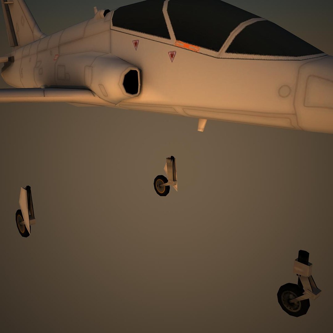 3d Model Of British Aerospace Hawk